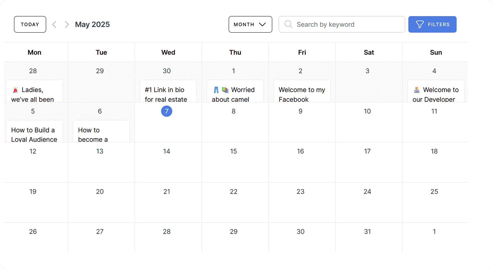 What Is A Social Media Calendar? - Pushbio